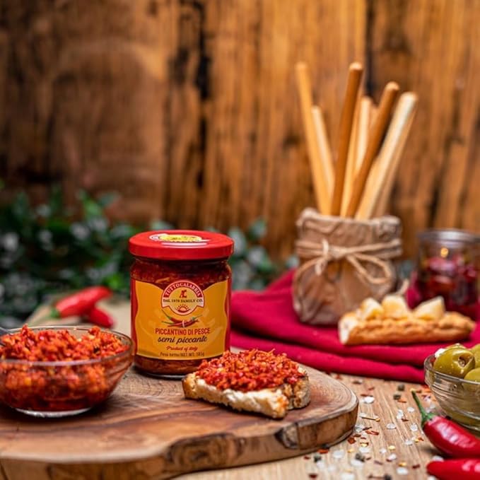 TUTTOCALABRIA, Rosa Marina Sauce - little fish with Calabria chili pep ...