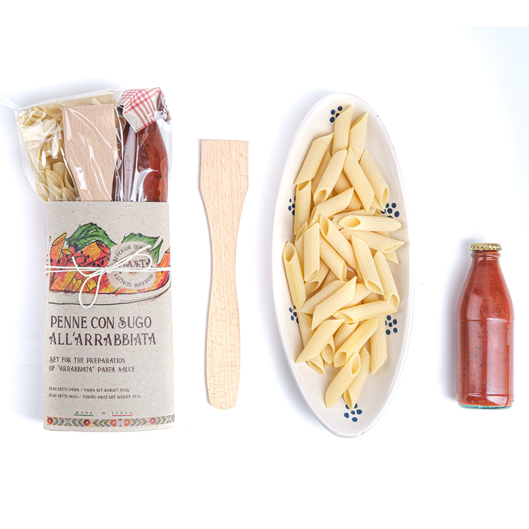Artigiani dei Sapori, Pasta Gift Set Penne Pasta with Spicy "Arrabbiat ...