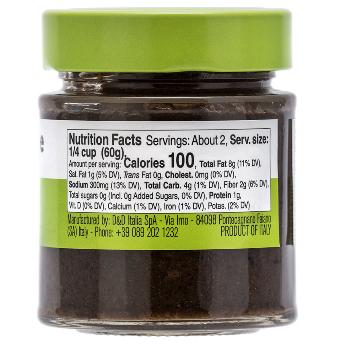 Fratelli D'Amico, Truffle Sauce, Tartufata, Pate', 4.06 oz, Black Truf ...