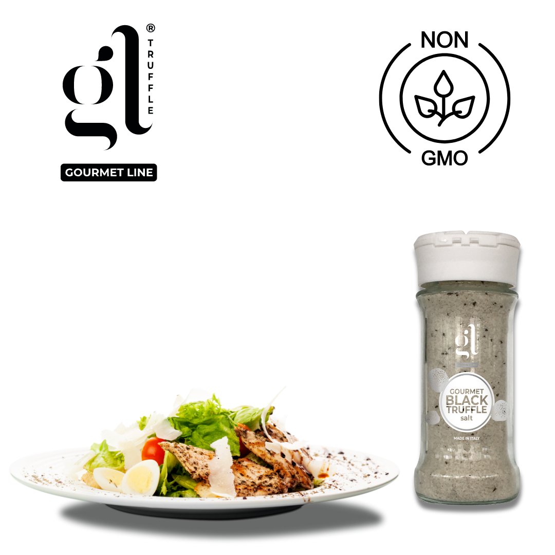 GL Truffle Gourmet Line, Gourmet Black Truffle Salt 90 gr (3.2 oz),Tru ...